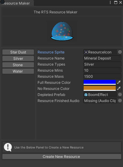 Resource Maker – Vexstorm Studios