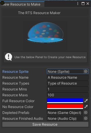 Resource Maker – Vexstorm Studios